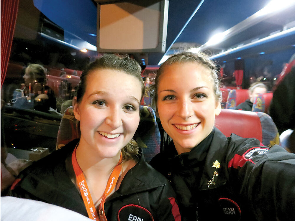 Pickering’s Megan Wieser, Erin Dow compete at World Baton Cup