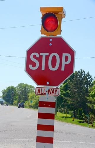 Can stripes make stop signs more effective?