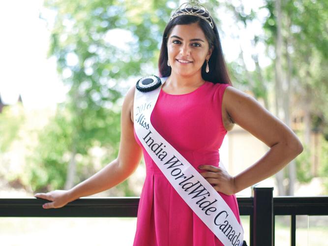 Pickering’s Zooni Thusoo crowned Miss India Worldwide Canada