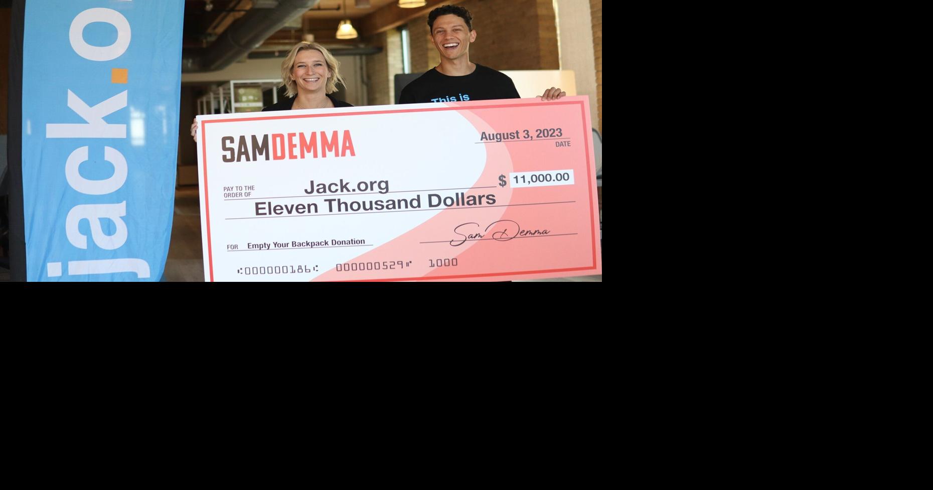 Pickering’s Sam Demma sends positive message to youth