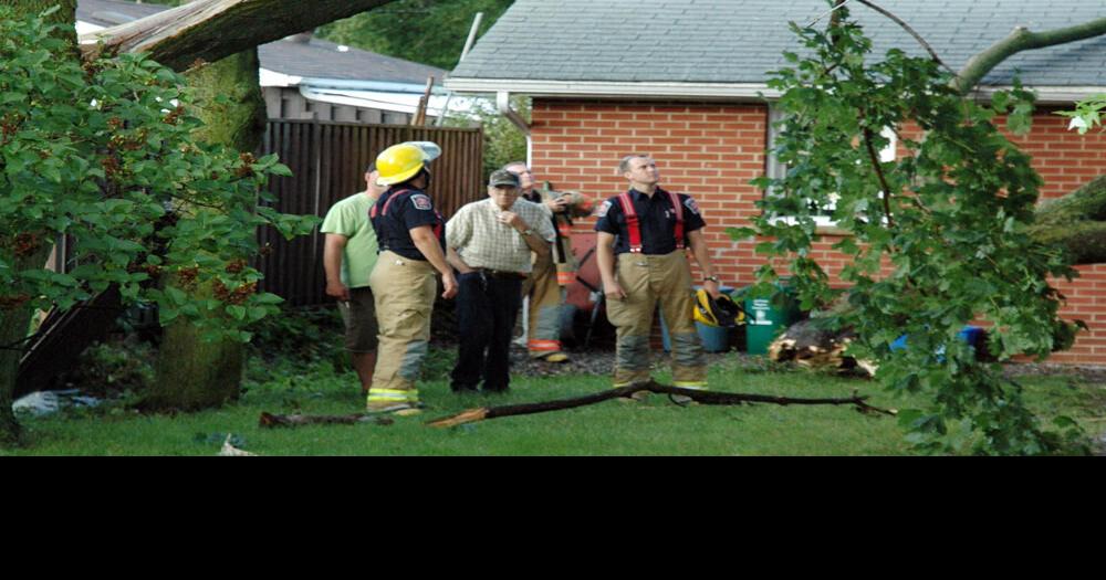 Whitby family narrowly escapes injury in severe hail storm