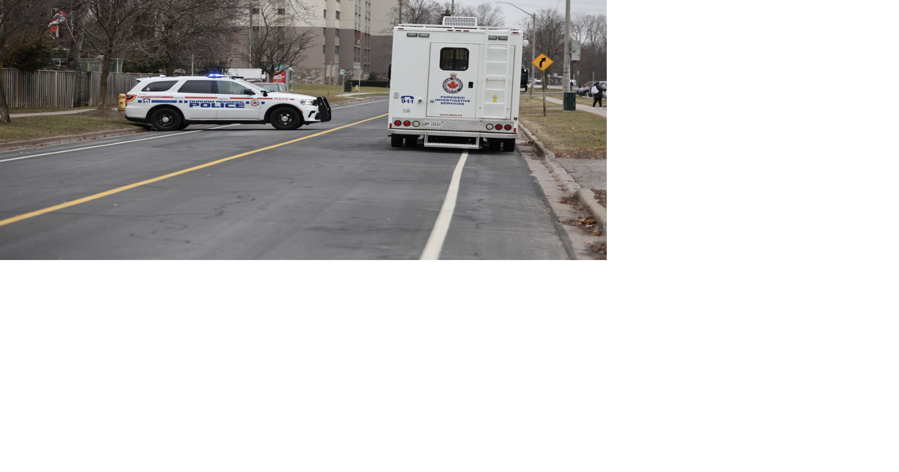 Taunton Road in Whitby closed after Monday morning crash