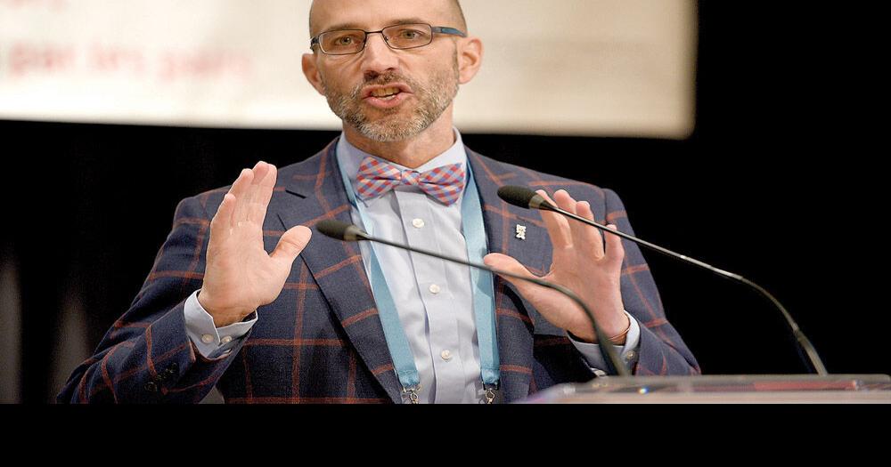 Veteran Stephane Grenier focuses on workplace mental health in speech ...