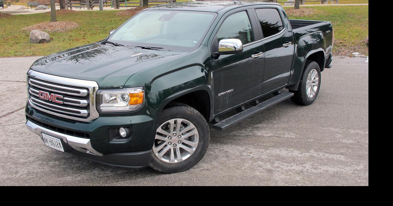 Road Test: GMC Canyon SLT 4WD diesel is a mid-size pickup with full ...
