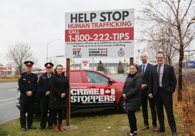 Signage a reminder to watch for human trafficking: DRPS