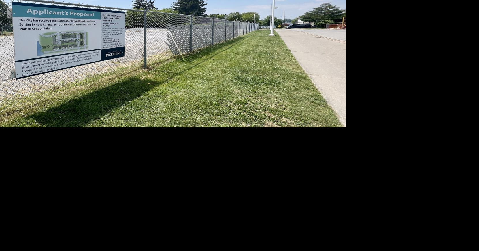 WHAT'S GOING ON HERE? 51 townhouses proposed for Pickering's waterfront