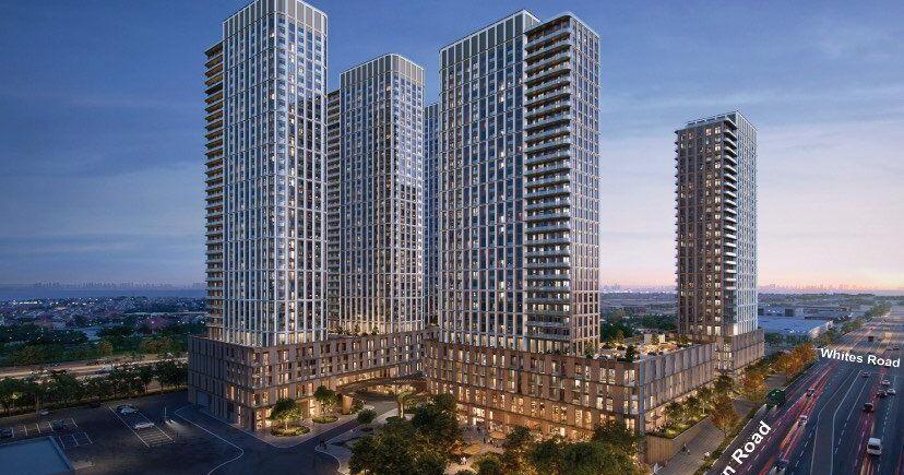 5 towers planned to replace busy Pickering plaza