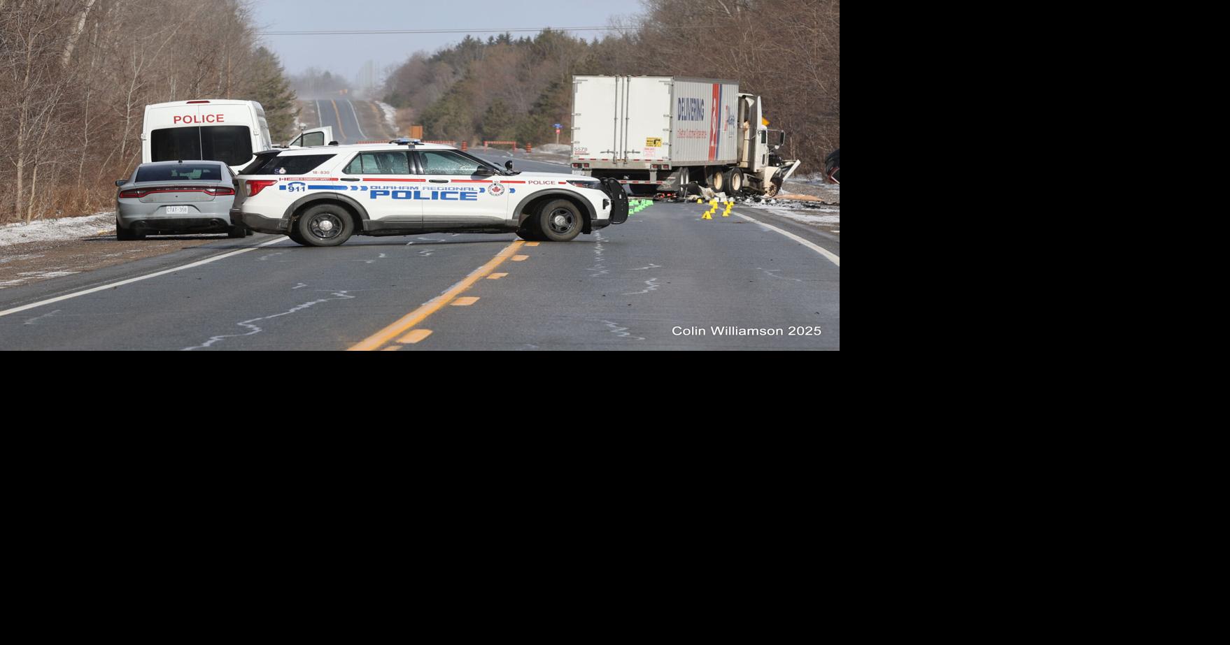 Lakeridge Road closed in Whitby following Friday collision