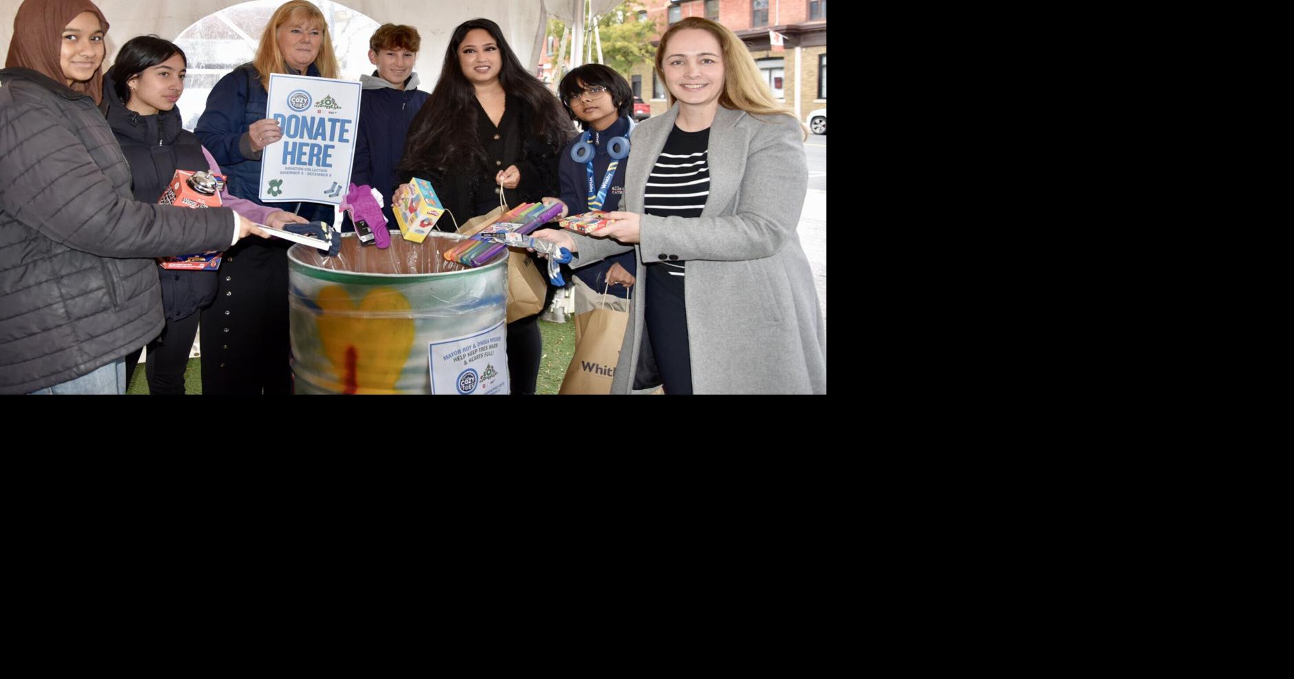 Donations being collected for Whitby’s Operation Cozy Toes