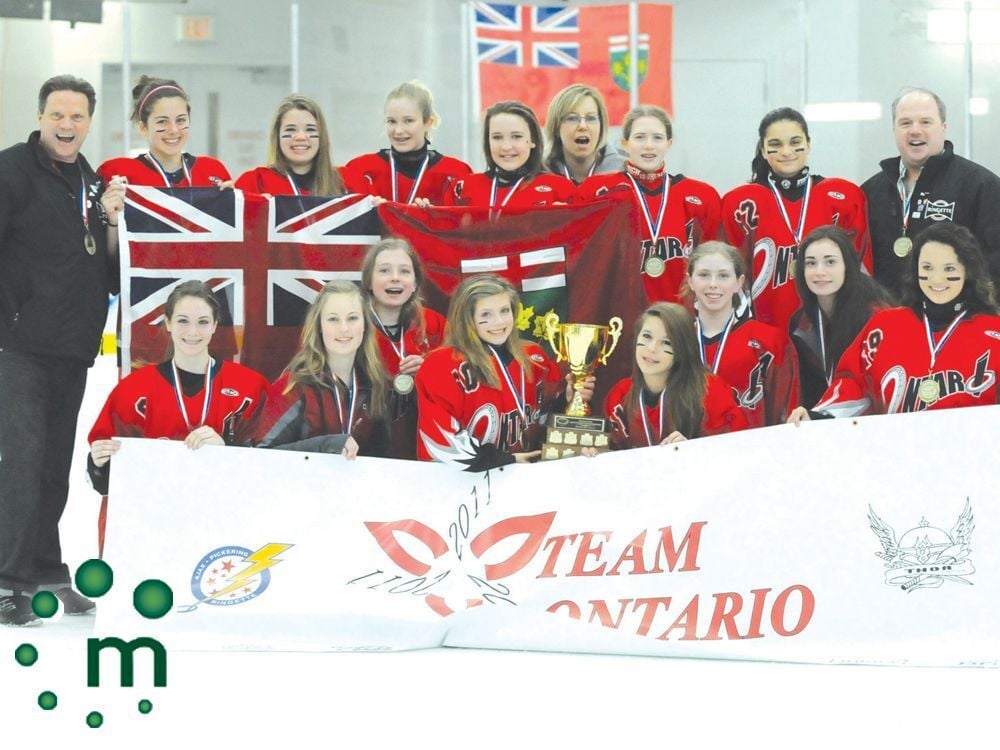 Ajax ringette team golden at Eastern Canadian championships