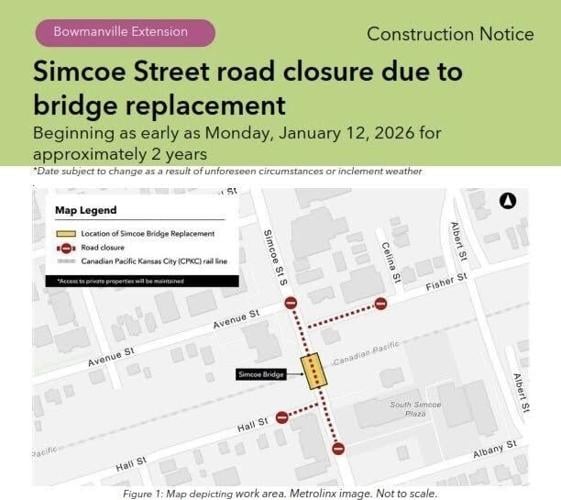 Metrolinx confirms 2-year closure of Simcoe Street