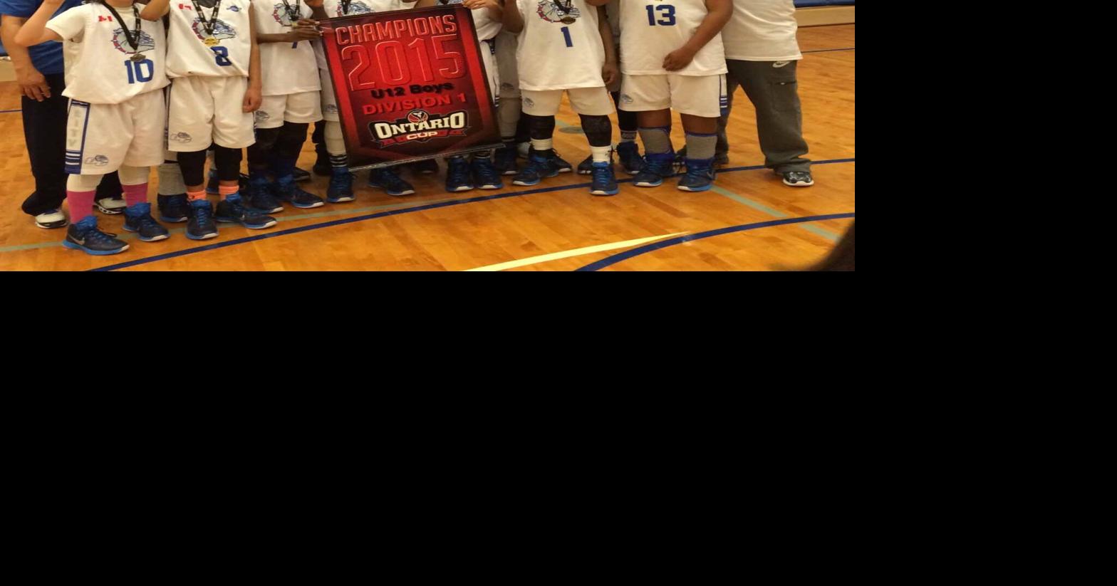 Durham City Bulldogs basketball team wins third provincial title