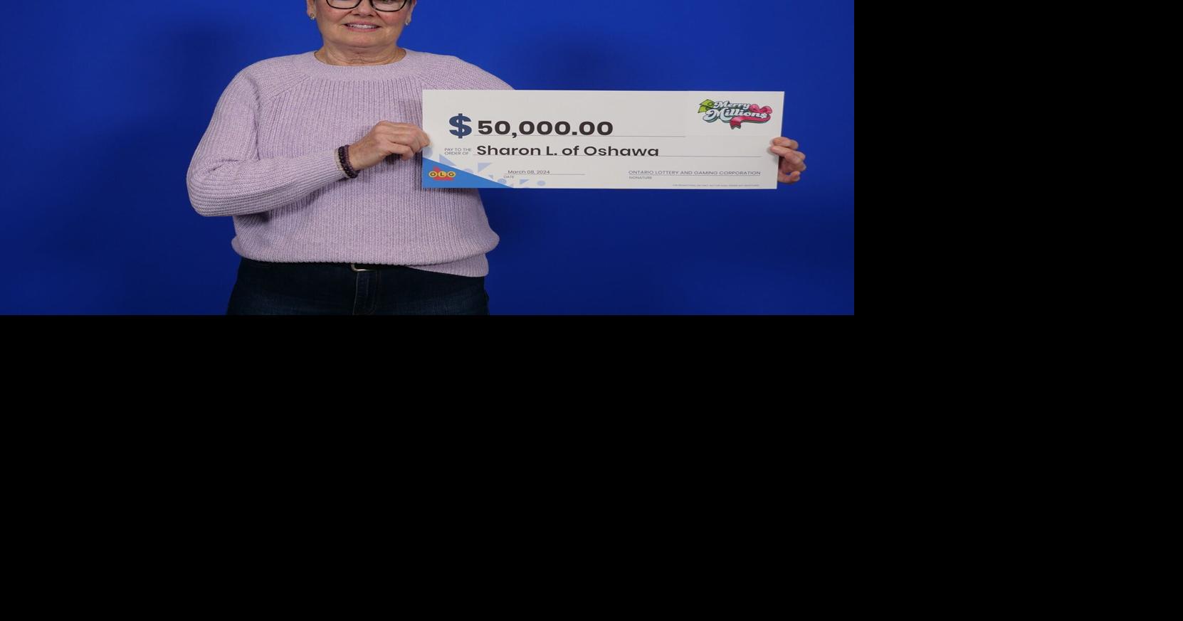 Unbelievable $50,000 OLG lottery win for Oshawa grandmother