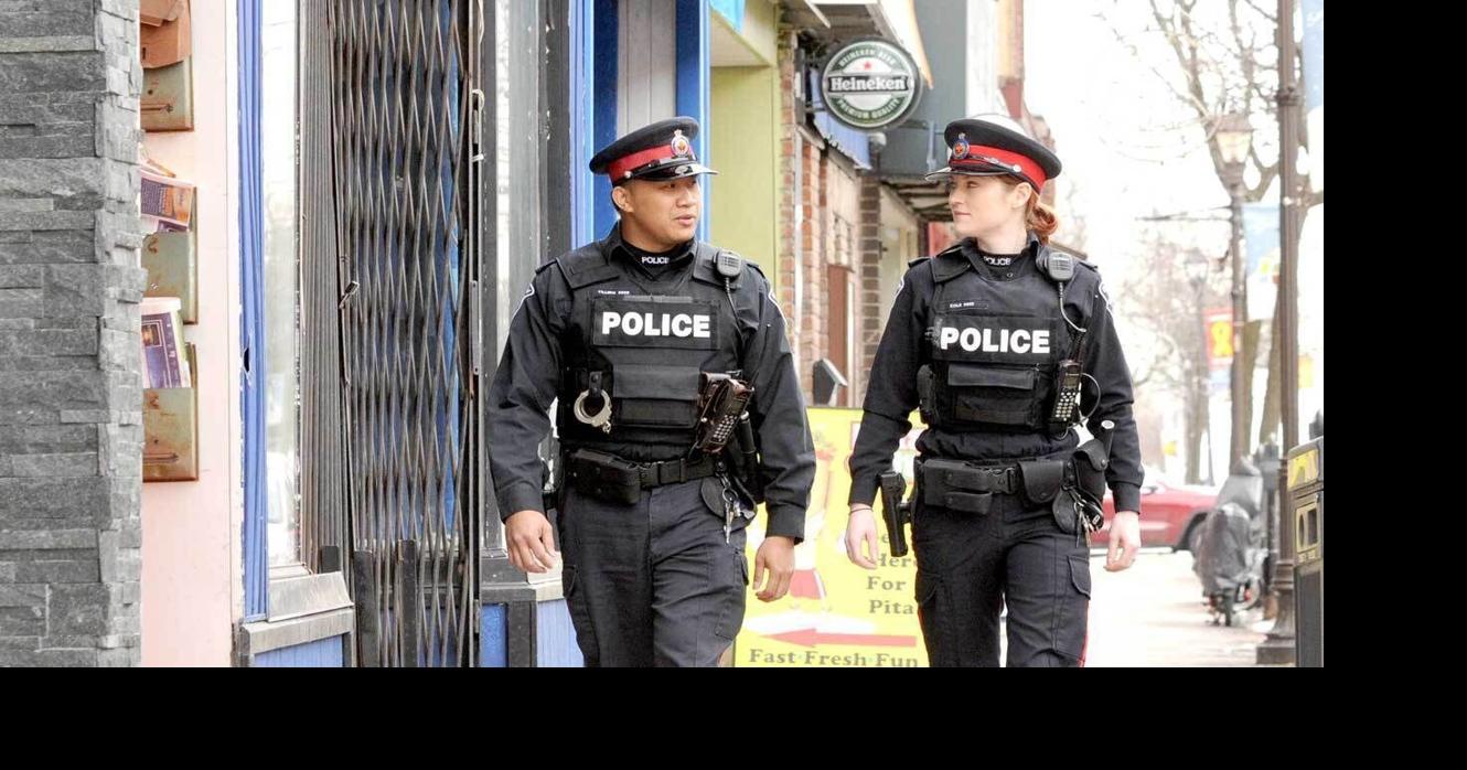 Police keep a close eye on downtown Whitby