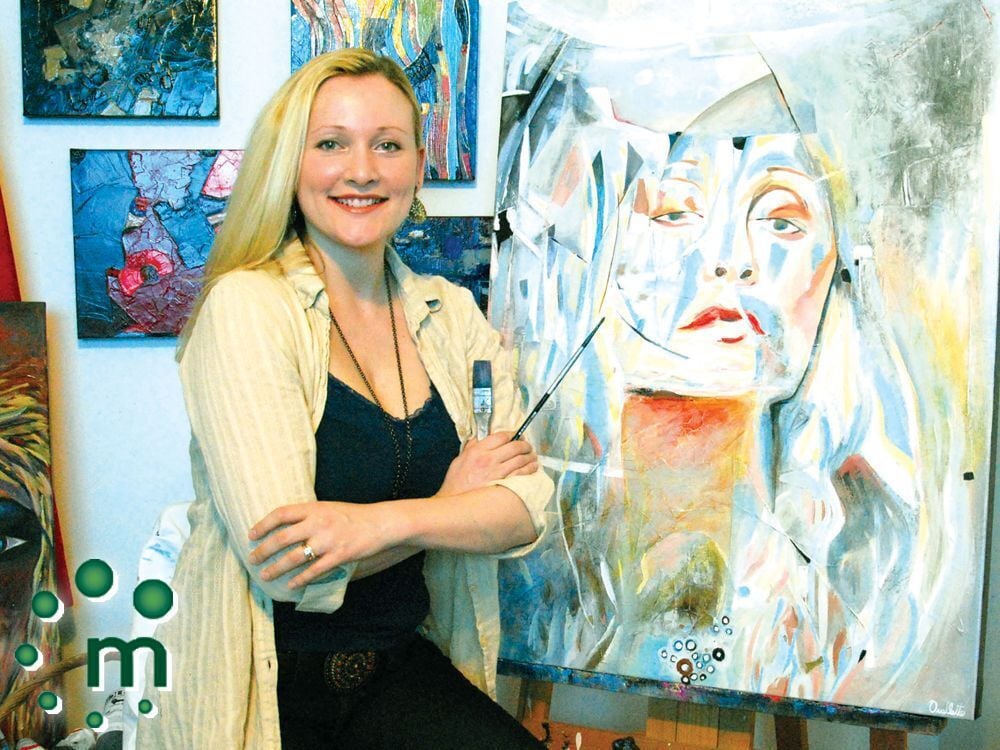 Pickering artist Charlene Ouellette wants it all ... and why not?