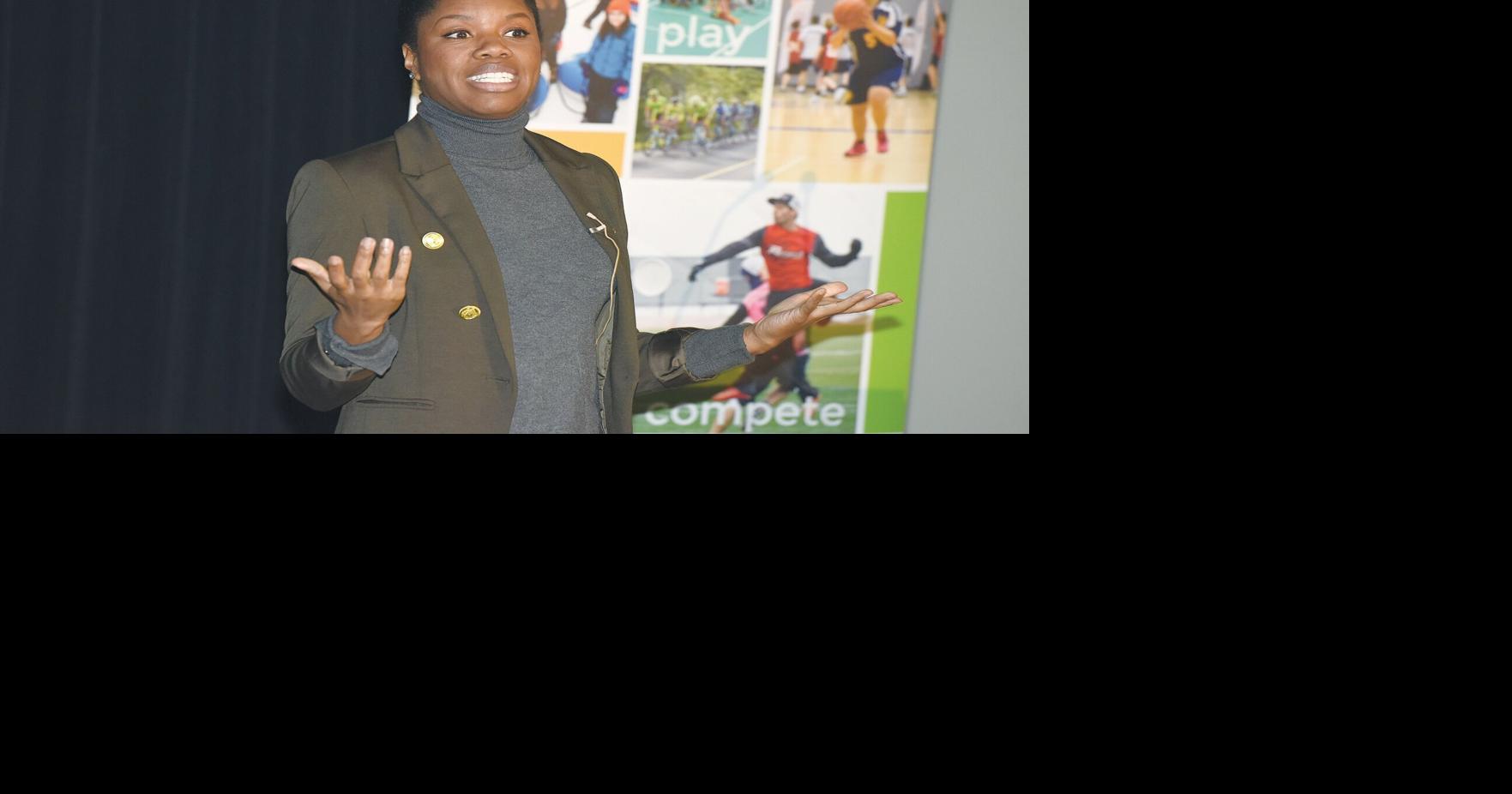 Perdita Felicien to speak to Durham parents about resiliency