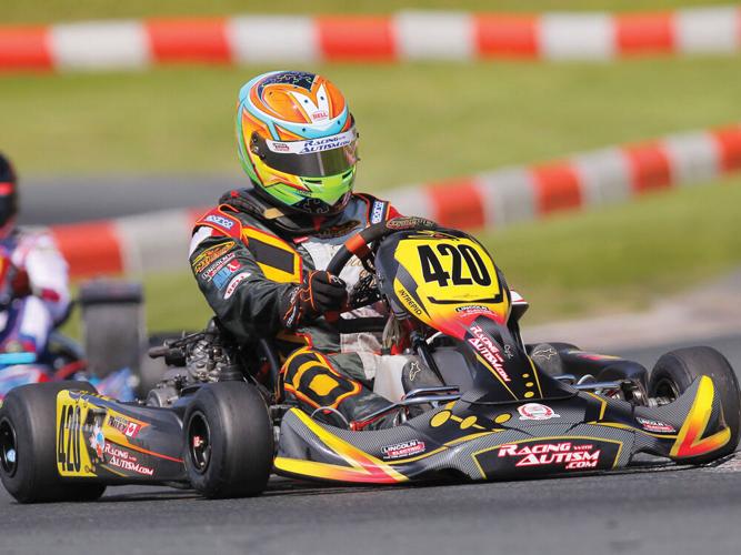 Uxbridge teen Austin Riley continues to raise awareness through Racing ...