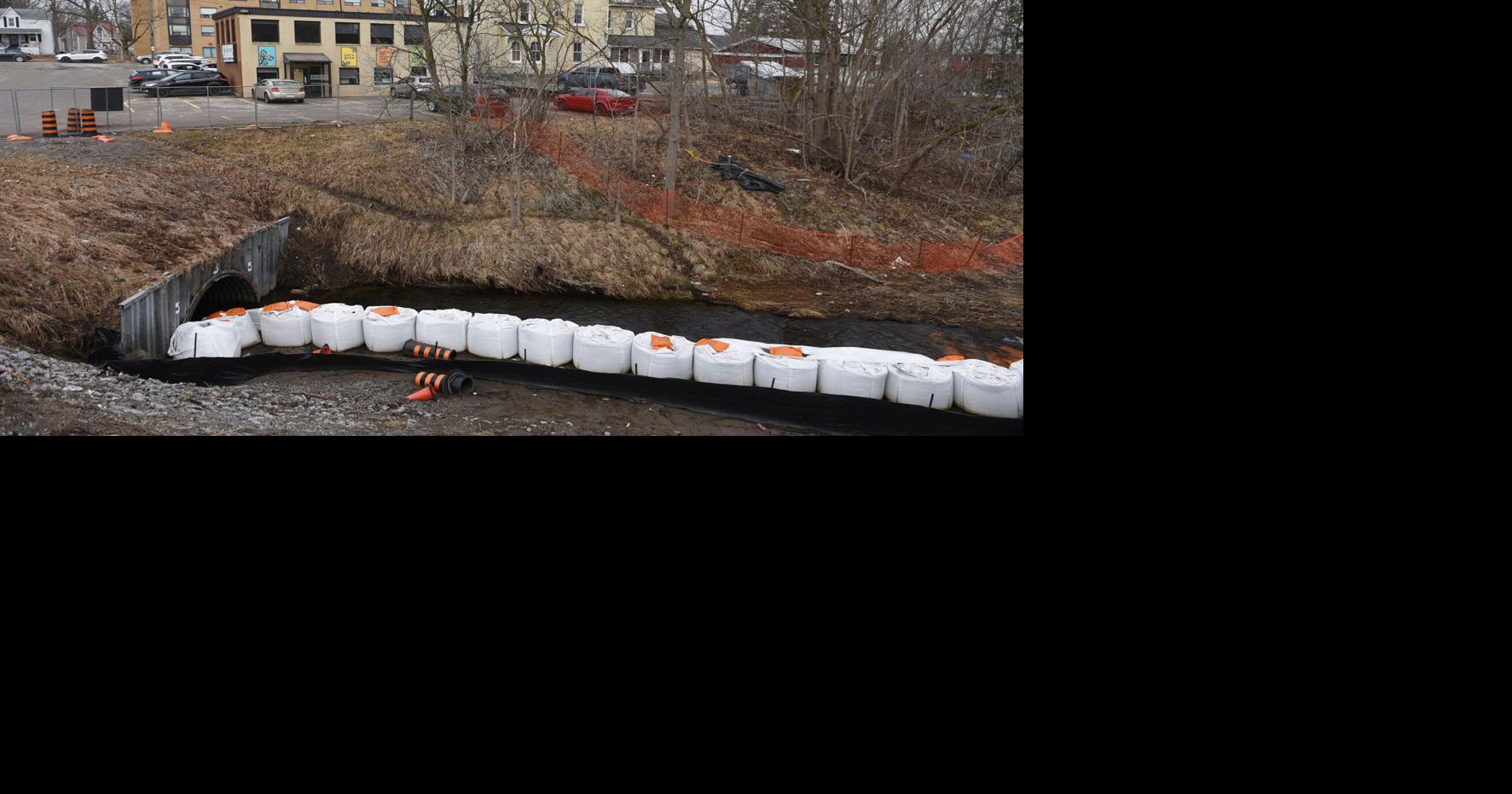 Culvert construction returns to downtown Uxbridge
