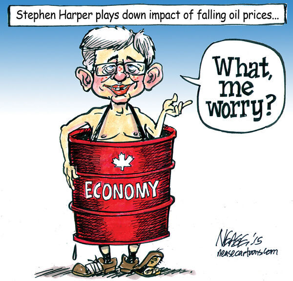 Today's Cartoon: What, me worry?