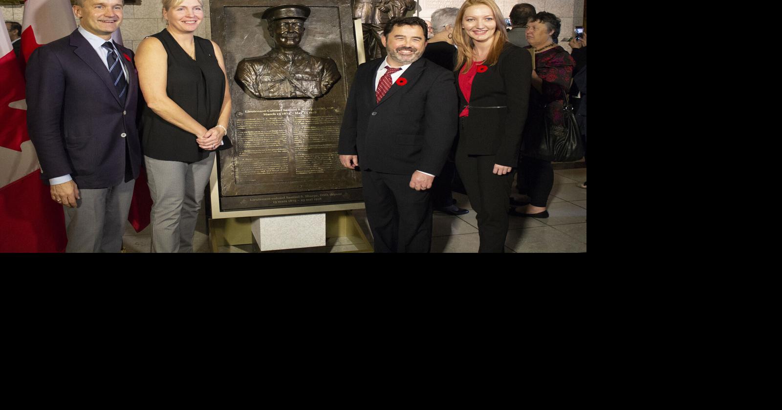 Lt.-Col. Samuel Sharpe tribute installed in Parliament