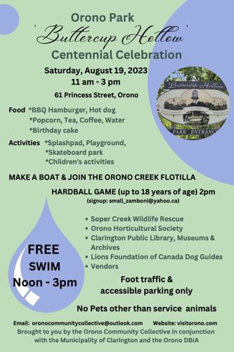 ‘Bringing the community together’: Celebrate 100 years of Orono Park ...