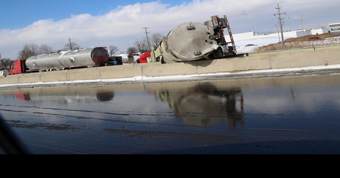 Hwy 401 crash scene in Whitby that closed highway for more than 12 ...