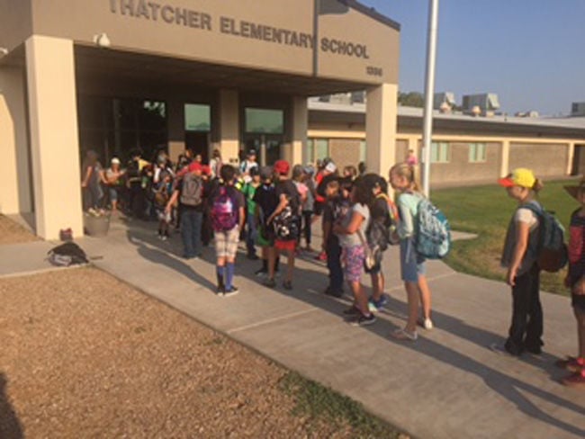 Thatcher students donate for Hats for Harvey | Local News Stories ...