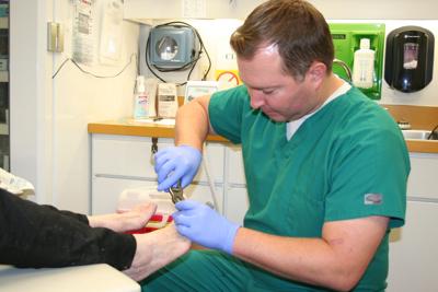 Greenlee's elderly appreciate podiatrist's monthly visits | News ...