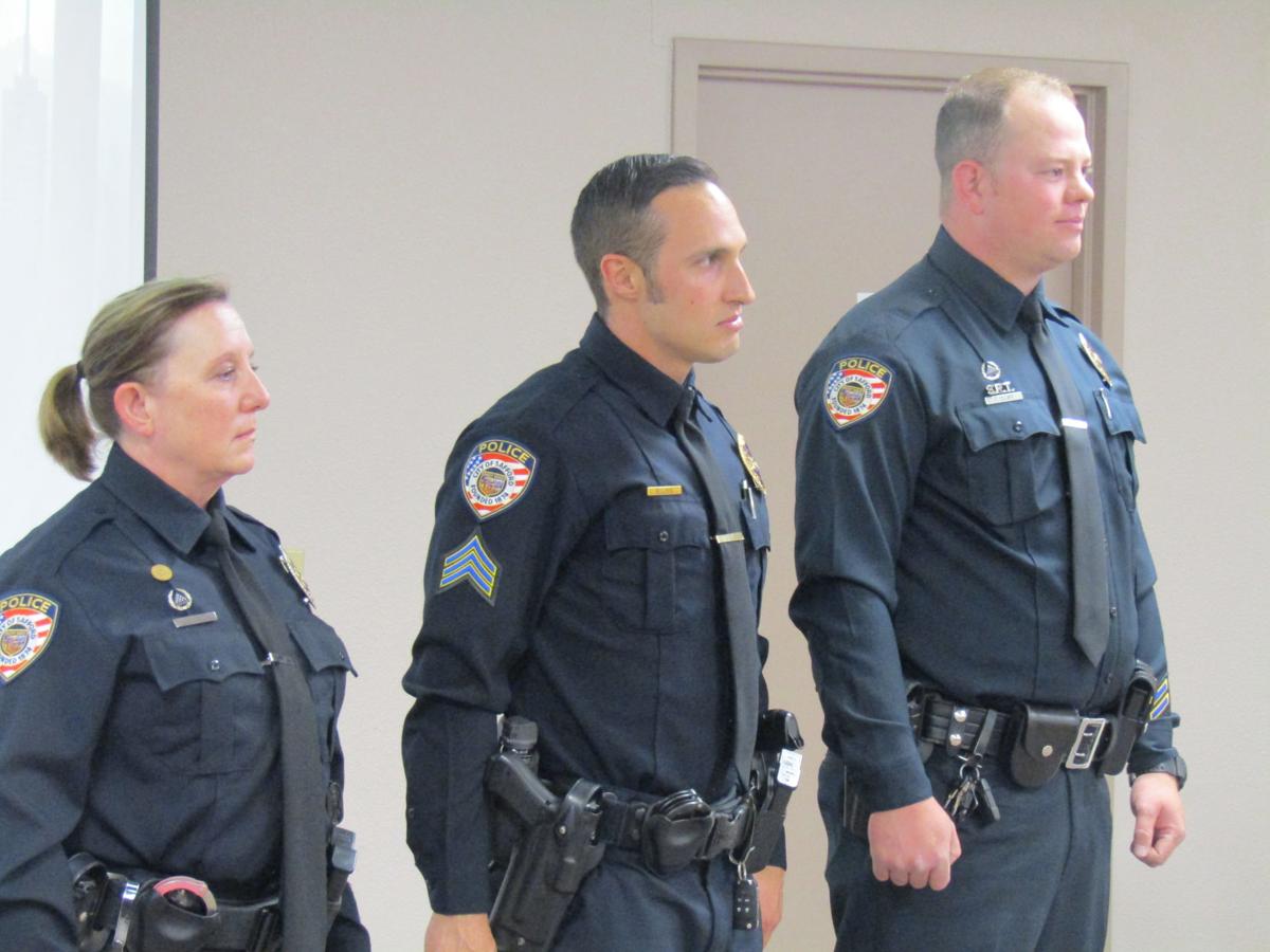 Safford Police officers recognized for lifesaving work | Local News ...