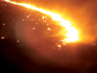 Lightning-caused fire threatens Mount Graham | Local News | eacourier.com