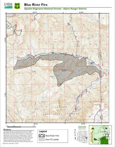 Blue River fire being allowed to burn | News | eacourier.com