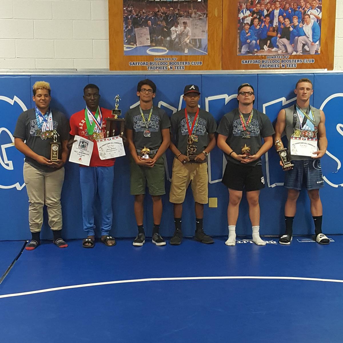 Club wrestlers enjoying a hot summer | Local Sports | eacourier.com
