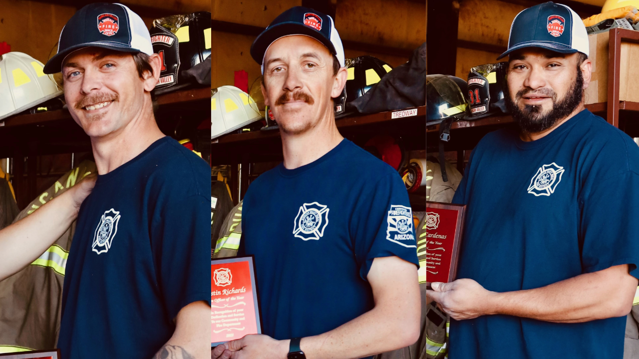 Trio of Duncan firefighters recognized for their service ...