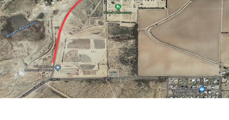 Town of Pima reopens 800 West road with restrictions | Local News ...