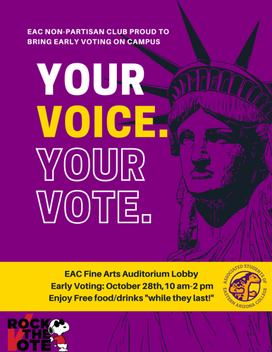 EAC students organize early voting event | Local News | eacourier.com