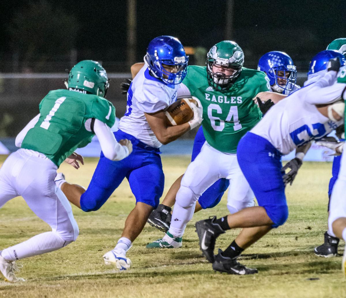 Thatcher Eagles bring home win over Safford Bulldogs 27-14 | Local ...