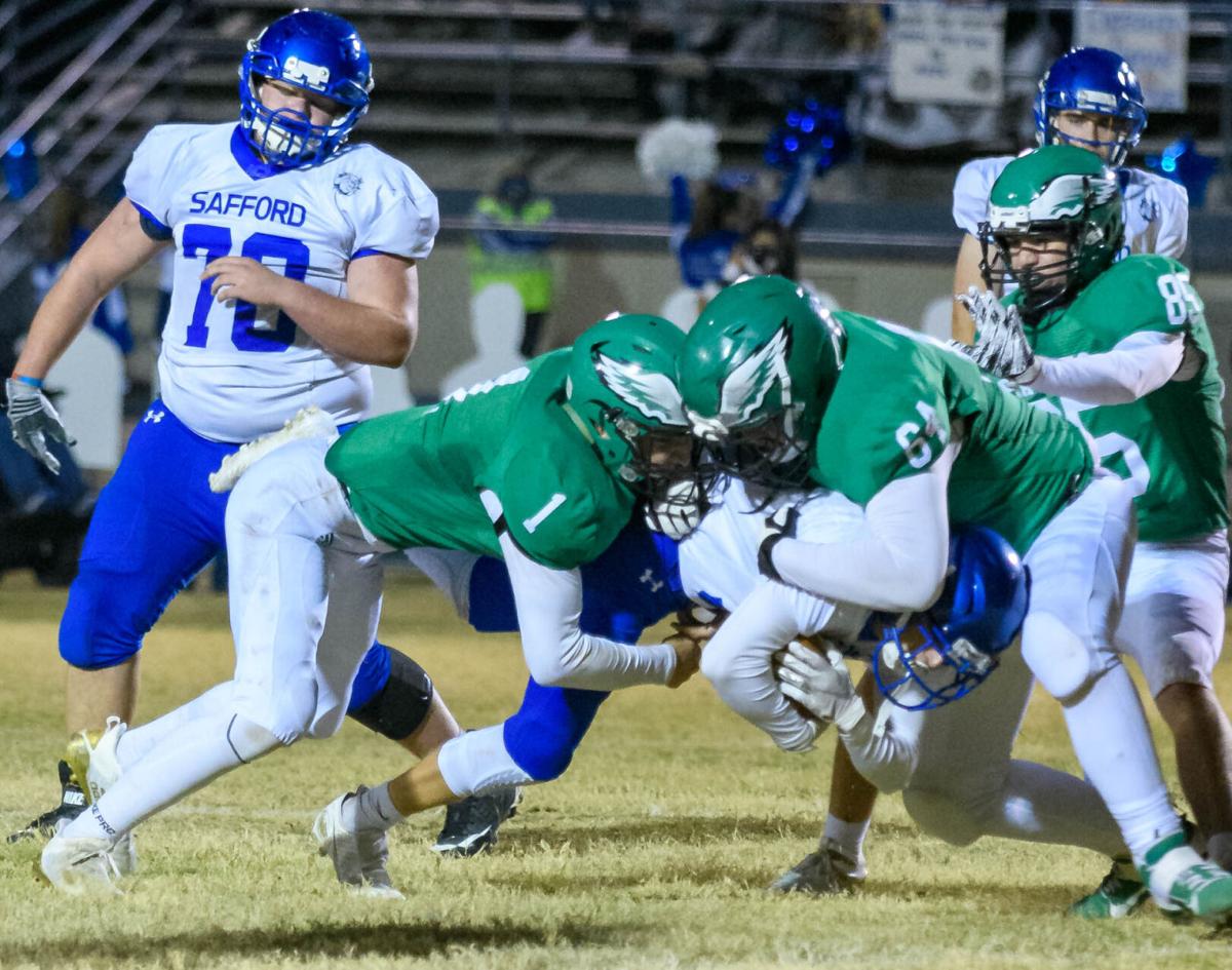 Thatcher Eagles bring home win over Safford Bulldogs 27-14 | Local ...