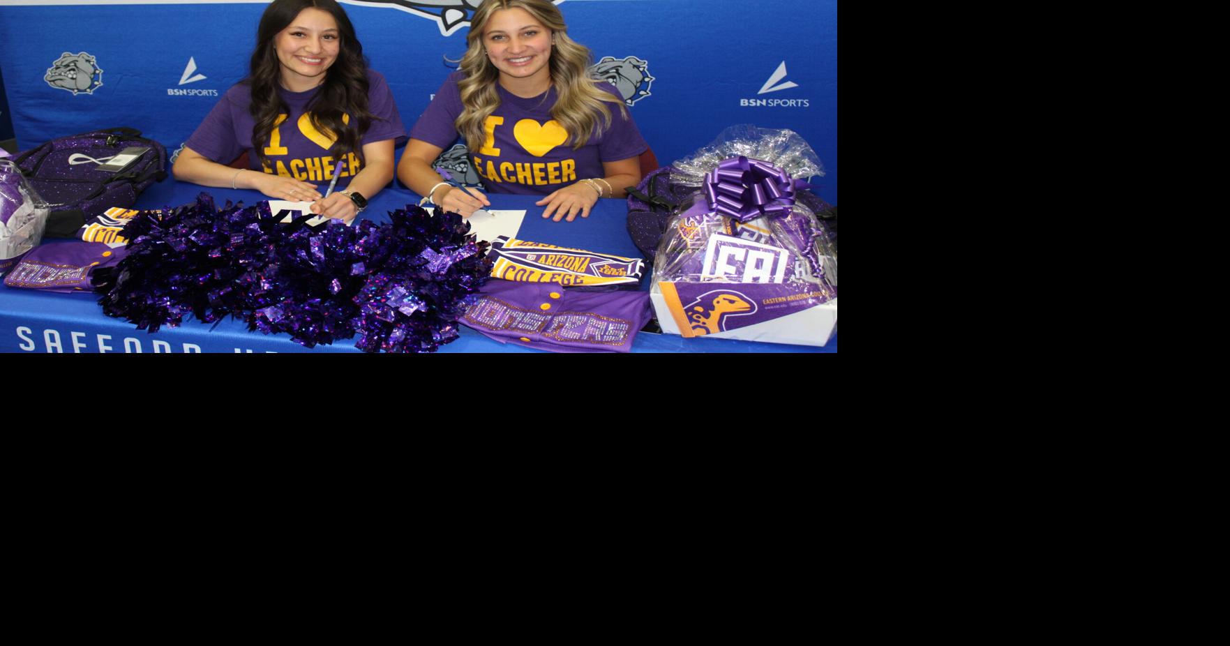 Safford High BFFs to stick together on EAC cheer squad | Local Sports ...