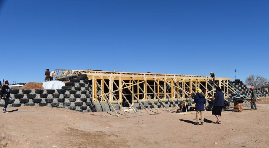 Living down to Earth: Family's Earthship home will provide a self ...