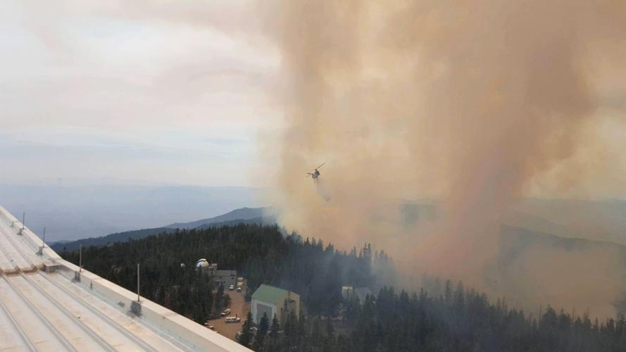 Frye fire jumps SR366 at Webb Peak | Local News | eacourier.com