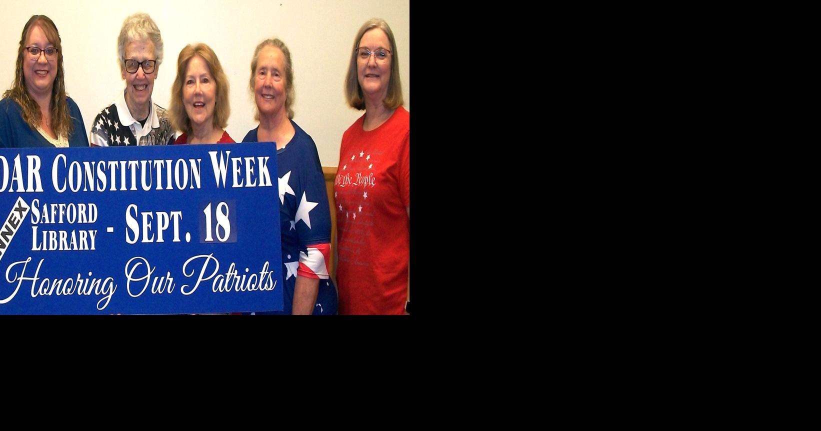 Constitution Week program will be a celebration of patriotism ...