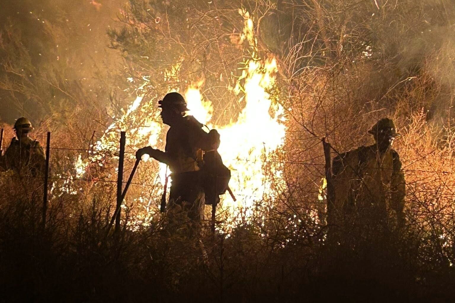 River bottom fire near Pima consumes about 160 acres | Complimentary ...