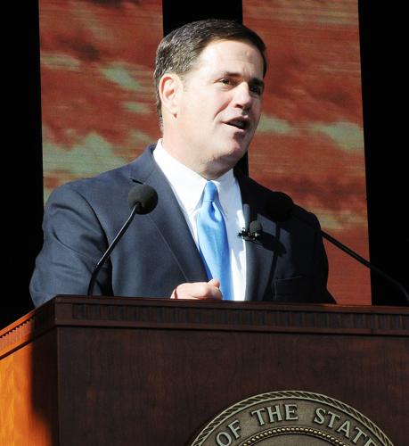 Ducey talks water, education at inaugural | Complimentary | eacourier.com