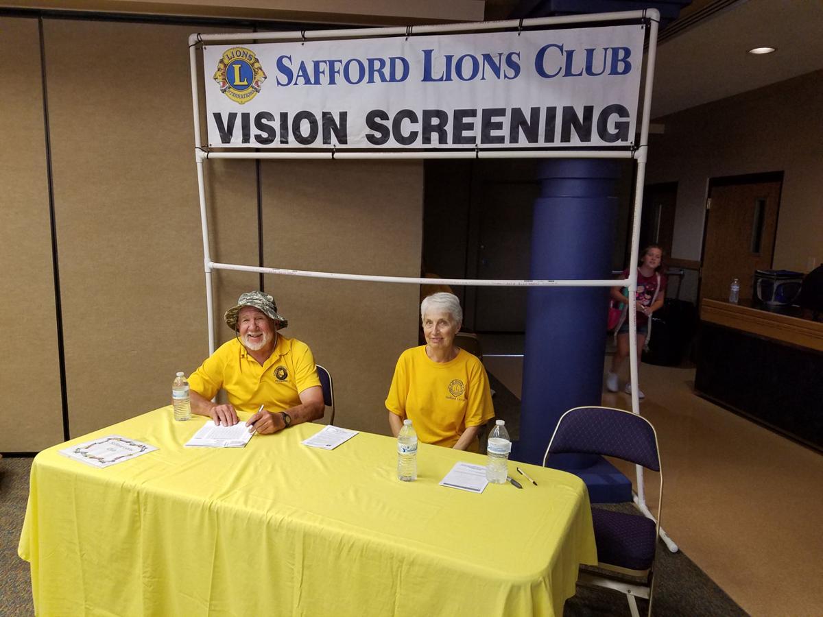 Safford Lions Club vision screening —A crusade against darkness | Local ...
