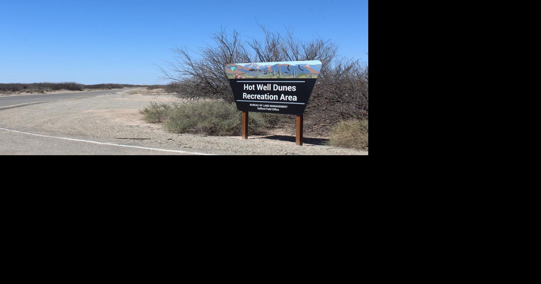 BLM announces year-long renovation project at Hot Well Dunes ...