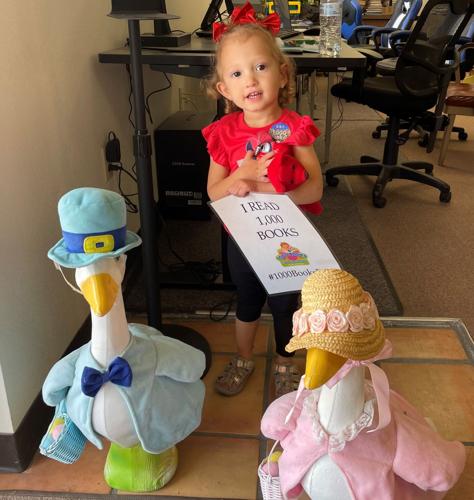 Toddler reaches 1,000-book milestone | News | eacourier.com