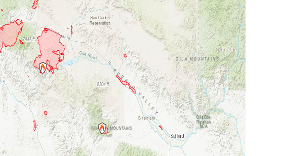 Pinnacle Fire up to 1,800 acres | News | eacourier.com