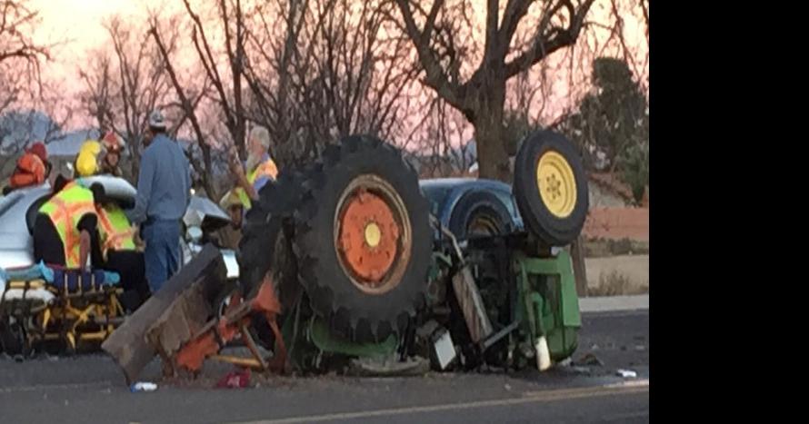Tractor vs. car on Highway 70 | Local News | eacourier.com