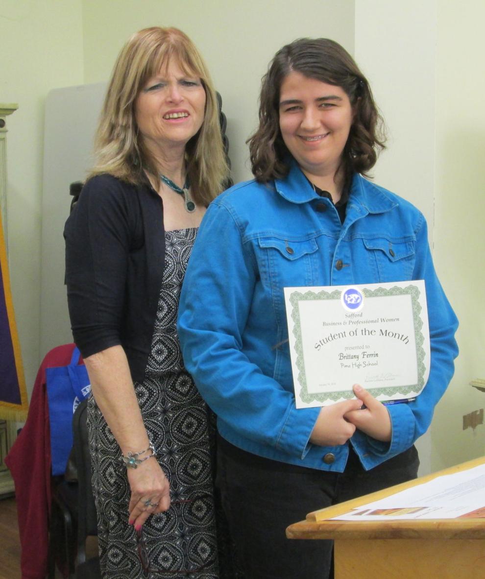 BPW recognizes Ferrin | Local News Stories | eacourier.com