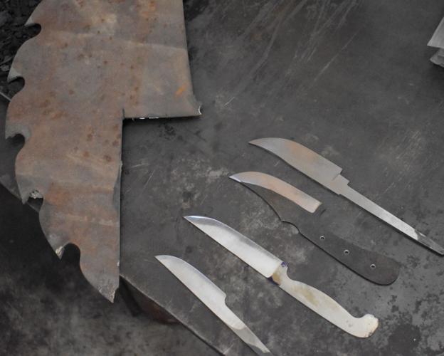Testing mettle against metal: Self-taught blacksmith Max Maxwell has ...